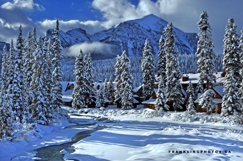 Rural landscapes: the snowy autumn village | FRANK KING PHOTOS